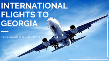Available international flights to Georgia • Geotrend